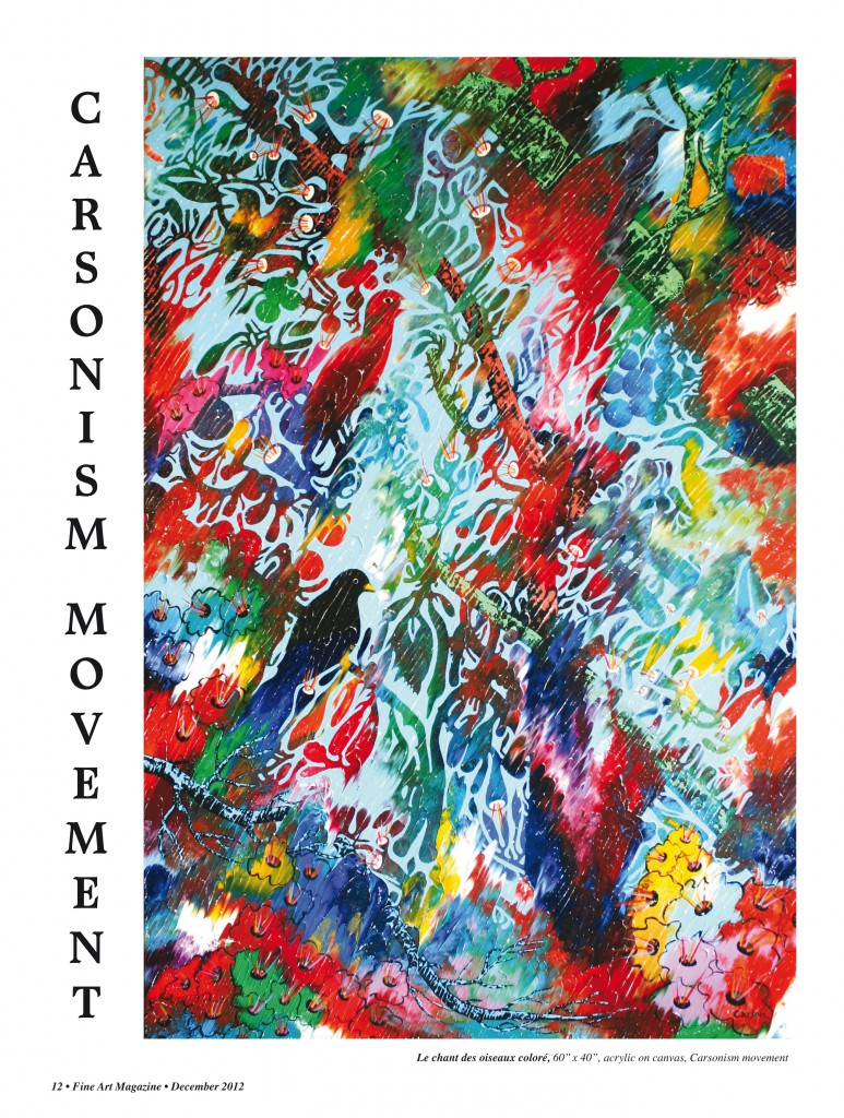 Artiste peintre International | Charles Carson | Grand-maître en beaux ...